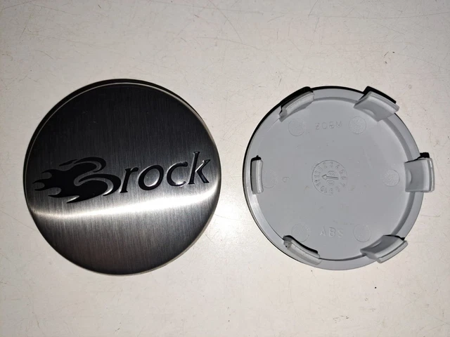 BROCK Z06M NABENDECKEL Nabenkappen Chrom Silber 60mm Deckneu 13 EUR 9 ...