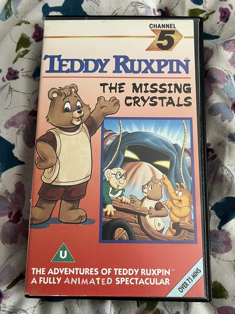 TEDDY RUXPIN: THE Missing Crystals VHS 1987. Rare Vintage Childrens ...