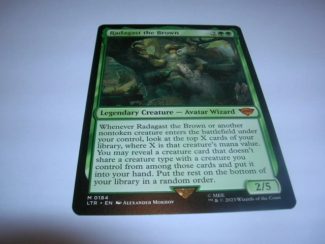 MTG - RADAGAST THE BROWN Il Signore degli Anelli nr 184 ENG 2023 EUR 4 ...