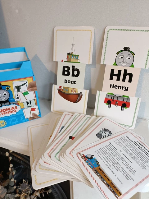 THOMAS & FRIENDS Alphabet Slide and Learn - Interactive Flash Cards £17 ...