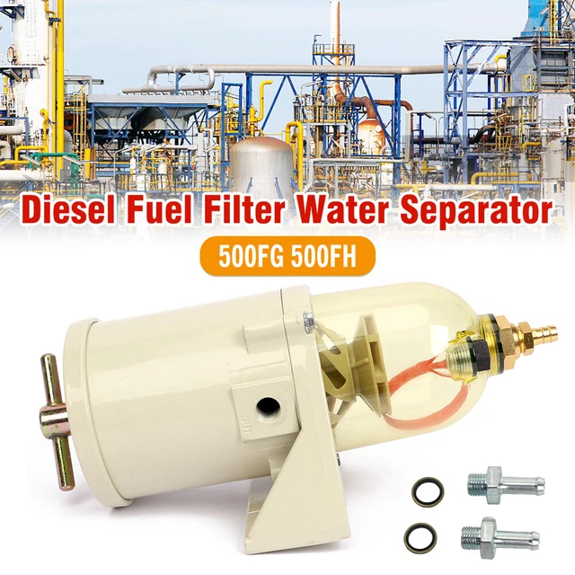 UK MARINE DIESEL Fuel Filter Water Separator Fuel Water Filter 500FG ...