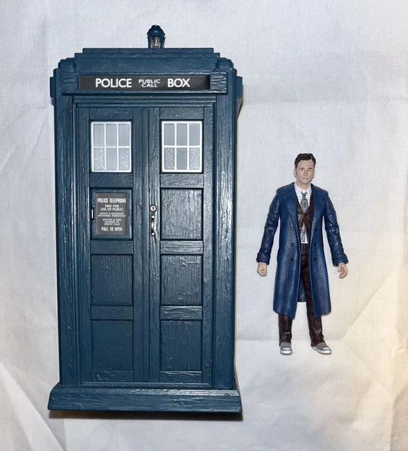 DOCTOR WHO 14TH Dr Regeneration & 13th 15th Thirteenth TARDIS Figures ...