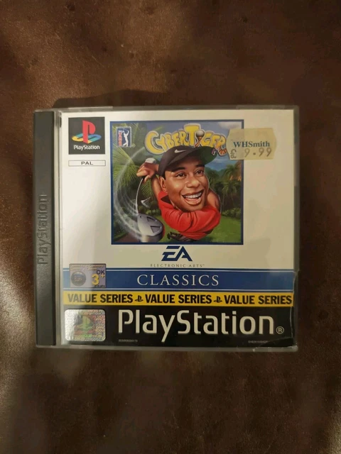 PS1 GAME CYBER tiger golf playstation 1 complete with manual £9.03 ...