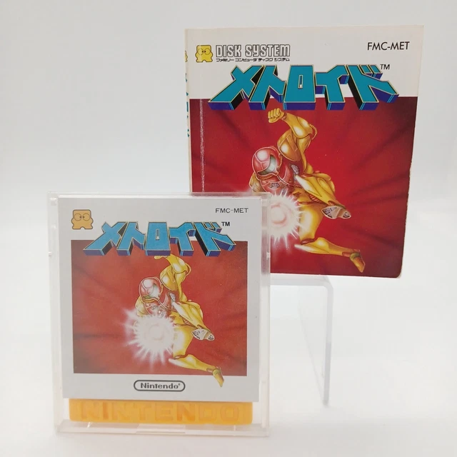 NINTENDO FAMICOM DISK System FC FCDS Metroid NTSC-J Japan Import 1986 ...