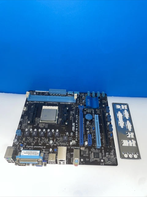 ASUS F1A55-M LX PLUS R 2.0 Socket FM1 AMD Micro ATX Motherboard + A6 ...