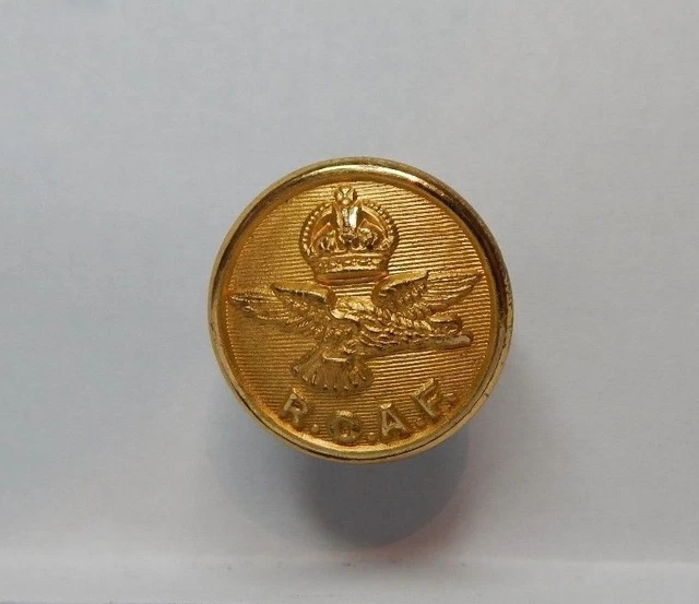 WW2 RCAF ROYAL Canadian Air Force Officers Tunic Button 23mm £10.40 ...