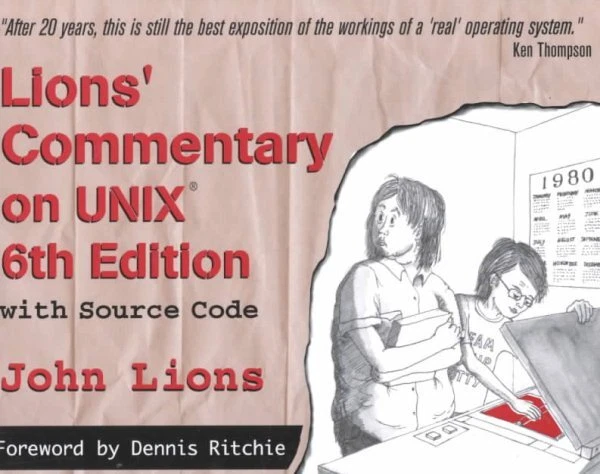 LIONS' COMMENTARY ON Unix : With Source Code, Paperback by Lions, John ...
