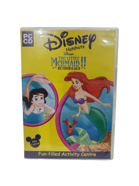 DISNEY HOTSHOTS THE Little Mermaid 2 Return To The Sea PC Game $12.99 ...