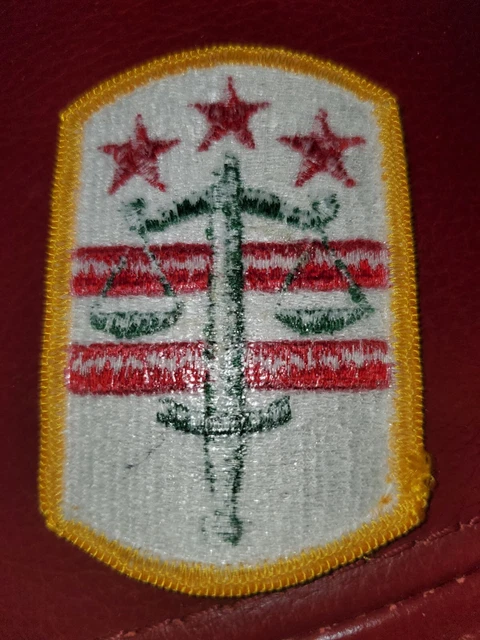 1960S 70S US Army Vietnam 260th MP Military Police Company Patch L@@K ...