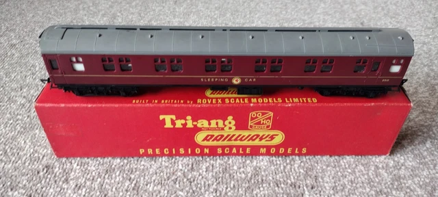 TRIANG RAILWAYS R.339 sleeping car Vgc Boxed £12.50 - PicClick UK