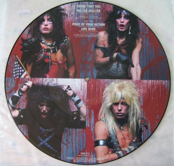 MOTLEY CRUE ‎– Looks That Kill (1984) Elektra ‎– SAM 213 disque photo ...