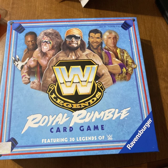 RAVENSBURGER WWE LEGENDS Royal Rumble Card Game WWF Wrestling WCW New £ ...