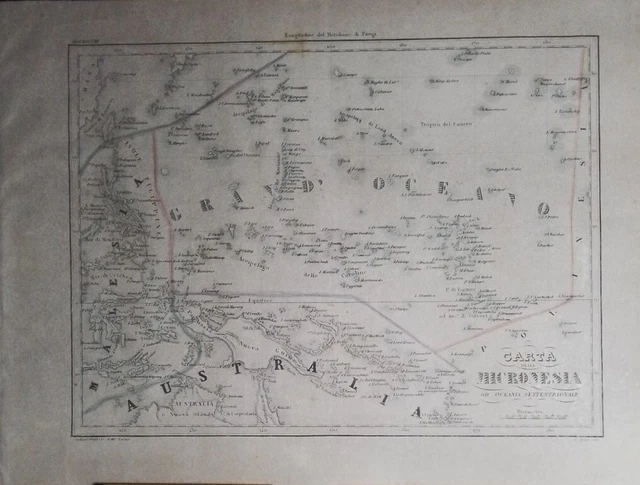 1864 ANTIQUE CAROLINE Marianne Magellanic Lord Anson Gilbert ...