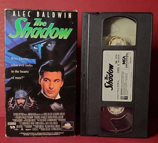 VHS THE SHADOW - Alec Baldwin - BUY2GET1 £2.79 - PicClick UK