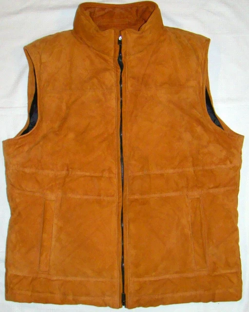 WESTE # THE PORSCHE DESIGN original Goat Suede Leather Vest P'1000 ...