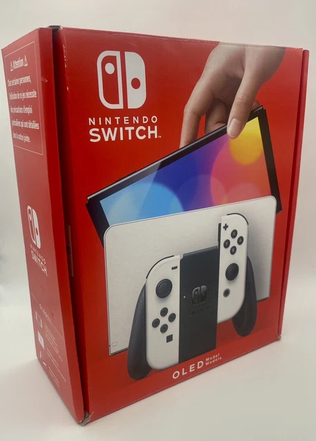NINTENDO SWITCH OLED Model HEG-001 Handheld Console - 64GB - White £240 ...