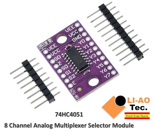 74HC4051 8 CHANNEL Analog Multiplexer Selector Module CD4051 CJMCU-4051 ...
