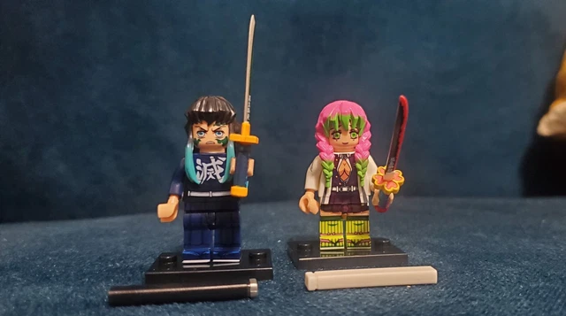 FIGURINE LEGO DÉMON Slayer Kanroji Mitsuri Et Muichiro Tokito EUR 12,00 ...