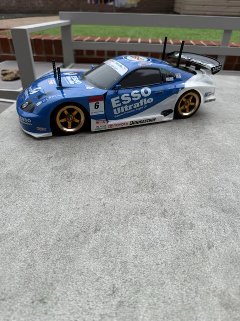 TAMIYA TOYOTA SUPRA Tiger Esso Tt01 1-10 Rc Car £146.32 - PicClick UK