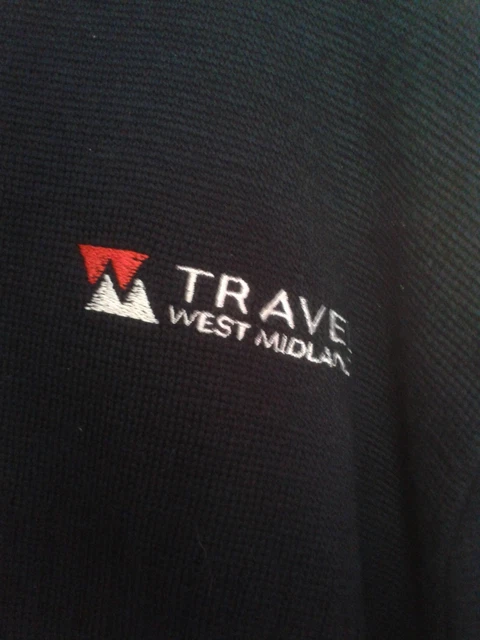 NATIONAL EXPRESS TRAVEL west midlands bus drivers uniform jumper ...