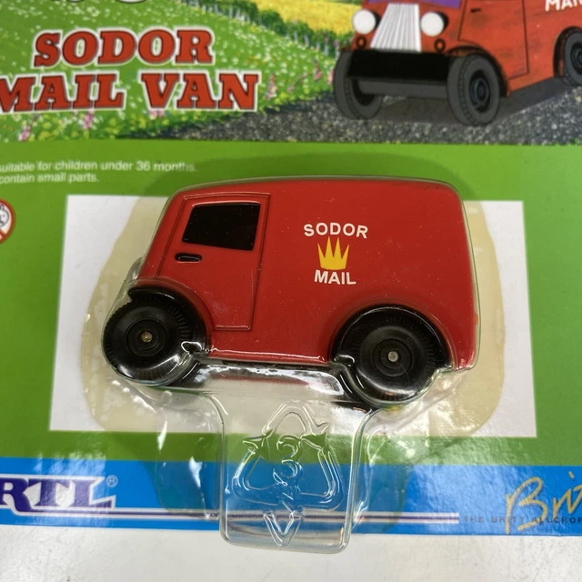 THOMAS THE TANK Engine & Friends ERTL SODOR MAIL VAN Diecast NEW Sealed ...