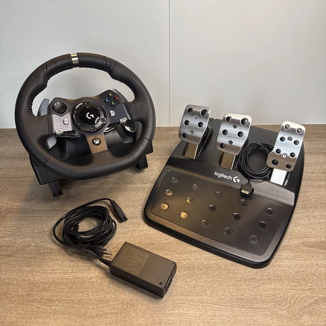 LOGITECH G920 CONTROLLER Volante Pedaliera Pedali Force Feedback - PC ...