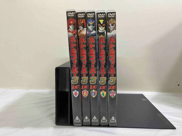 BATTLE FEVER J Super Sentai Series set DVD completo volumi da 1 a 5 EUR ...