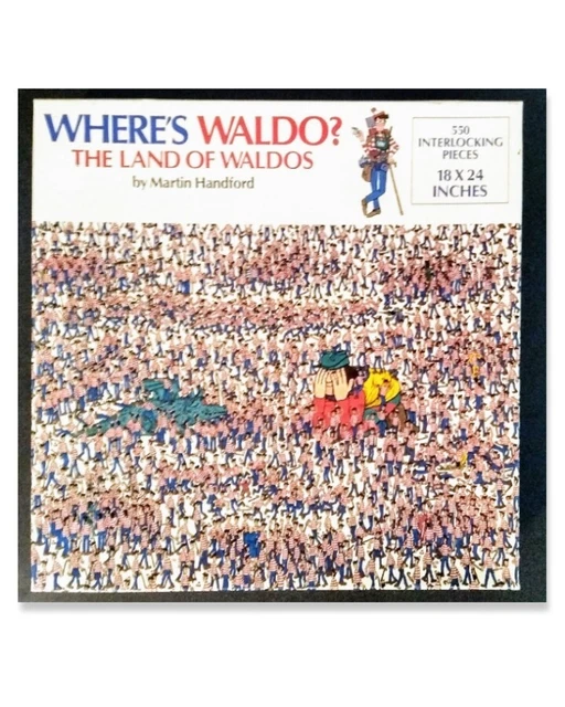 WHERE’S WALDO? THE Land Of Waldos PUZZLE by Martin Handford 550 Pieces ...