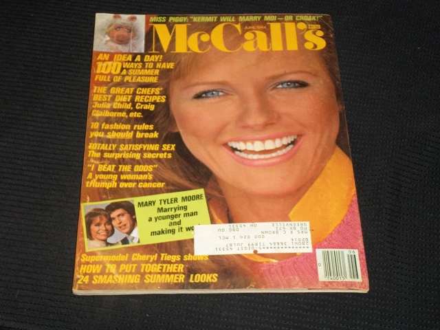 1984 JUNE MCCALL'S Magazin - Cheryl Ladd Vorderabdeckung - E 759 EUR 29 ...