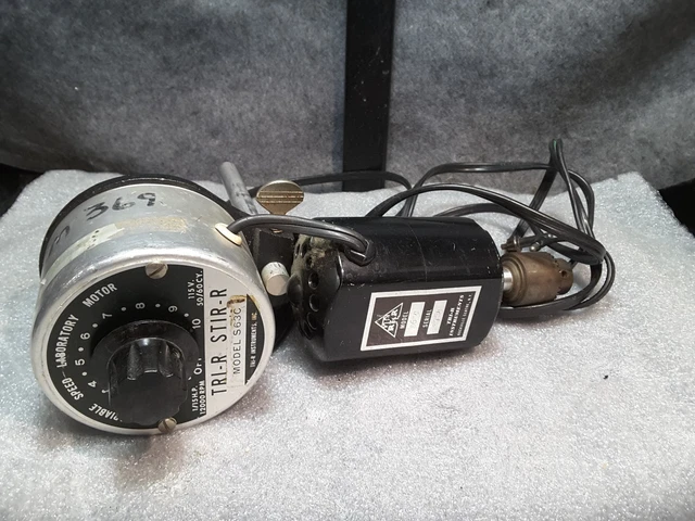 TRI-R STIR-R S63C Homogenizer Mixer 500-12000 Rpm Rare Sale $139 $139. ...