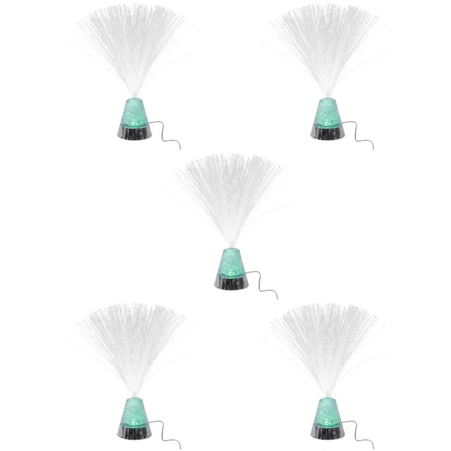 FIBER OPTIC STRING Lights Desktop Light Fiber Optic Table Centerpieces ...