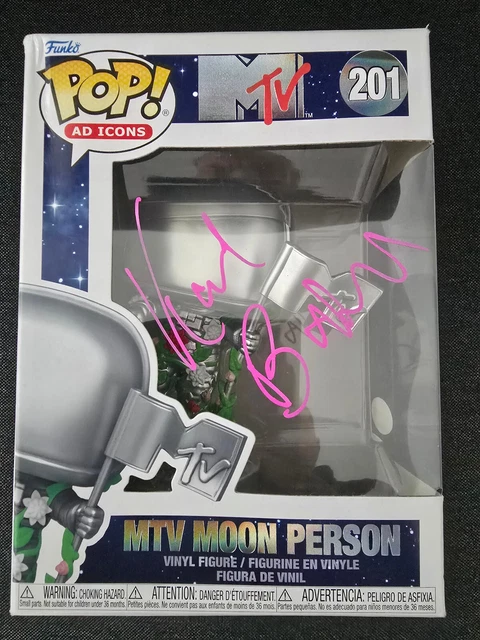 KARL BARTOS SIGNED Autogramm In Person KRAFTWERK FUNKO MTV MOON PERSON ...