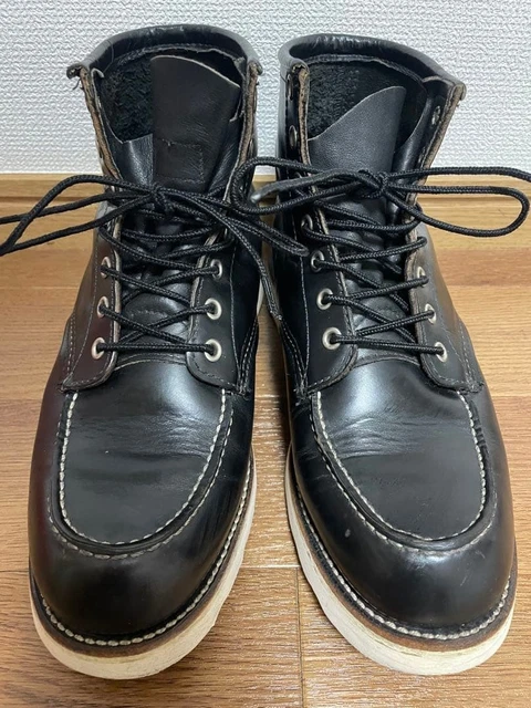 [26CM] 8179 WORK Boots Black Mock Toe £325.76 - PicClick UK