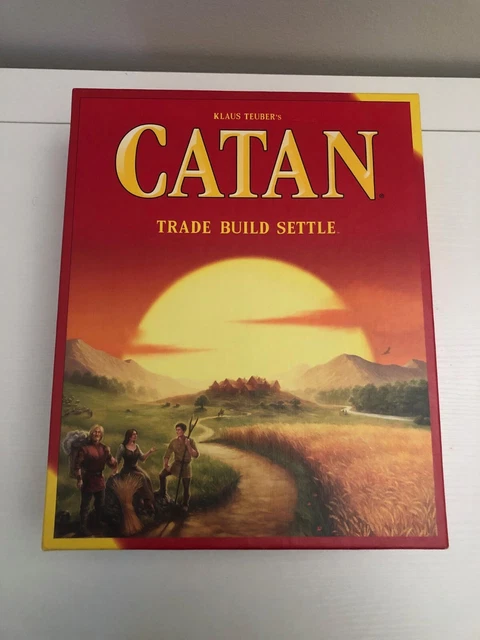 CATAN TRADE BUILD SETTLE Game Klaus Teuber $39.99 - PicClick