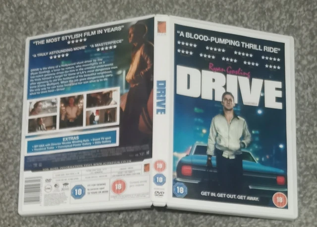 DRIVE DVD THRILLER Action Film Movie Ryan Gosling £2.59 - PicClick UK