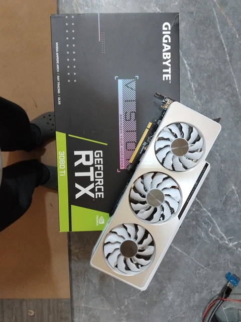 GIGABYTE GEFORCE RTX 3080 TI VISION OC white, 12GB GDDR6X Graphics Card ...