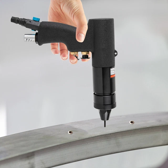 PNEUMATIC RIVET NUT Gun 10-24",10-32",8-32",6-32''Heads Air Nut Insert ...