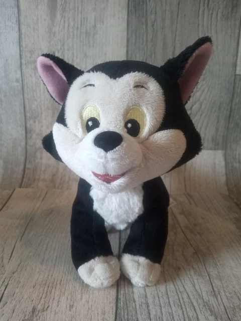 DISNEY STORE FIGARO the Cat plush Pinocchio Soft Cuddly Toy Good ...