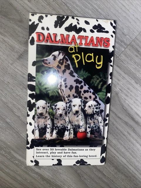 DALMATIONS PUPPIES VHS Tape Dalmations at Play VHS Spotted Dogs £3.02 ...