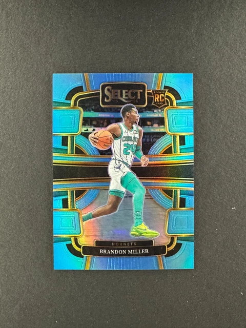 BRANDON MILLER 2023-24 Panini Select Rookie Concourse/299 RC #80 ...