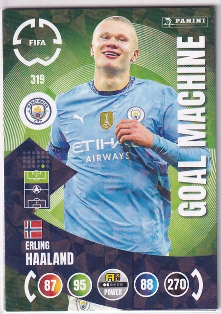 PANINI 2025 FIFA Club World Cup 25 Card Numéro 319 Erling Haaland Goal ...