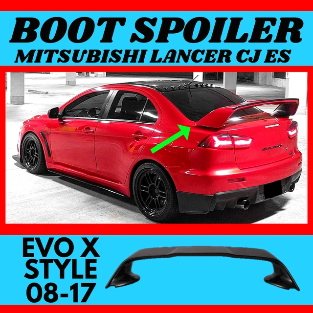 REAR BOOT WING FOR Mitsubishi Lancer CJ ES VRX Trunk Spoiler EVO X ...