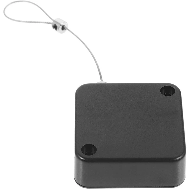 ANTI-THEFT PULL BOX Adjustable Cable Lock Retractable Lost Wire Case ...