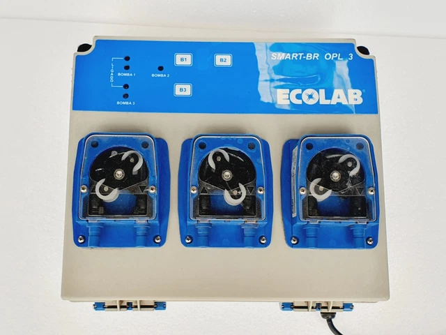 ECOLAB SMART-BR OPL 3 SEKO CPL 3 Laundry Chemical Dosing System 230 ...