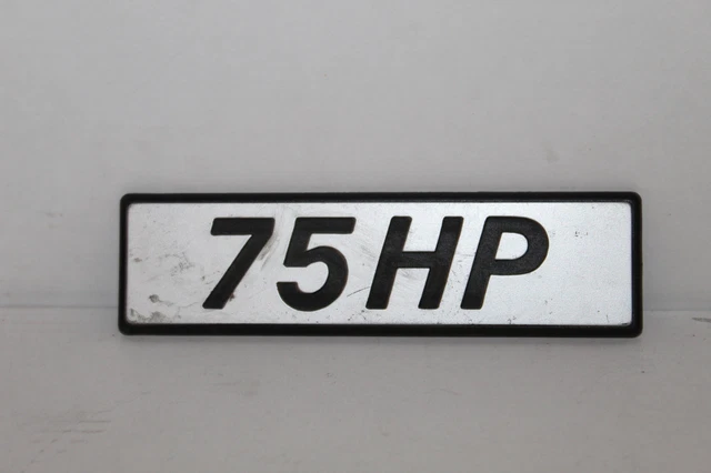 LOGO ARMOIRIE ORRNEMENT Emblème Badge pour fiat 127 Sport 75HP EUR 36 ...