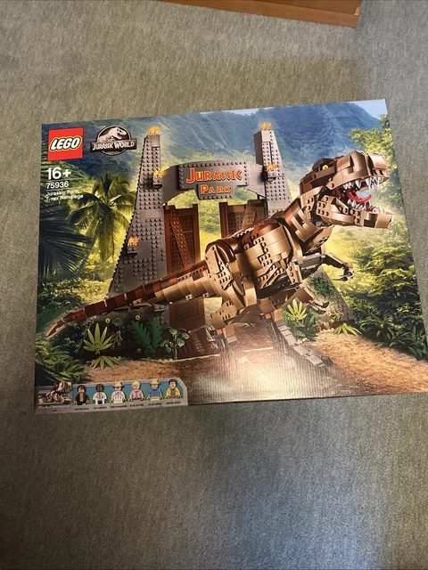 LEGO JURASSIC WORLD: Jurassic Park: T. Rex Rampage (75936), Neu, OVP ...