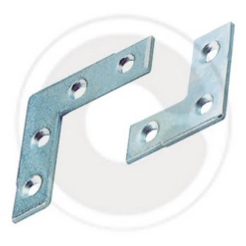 100 PIÈCES COIN De Renfort Section 12x12 CM Plaquette Chassis Acier ...