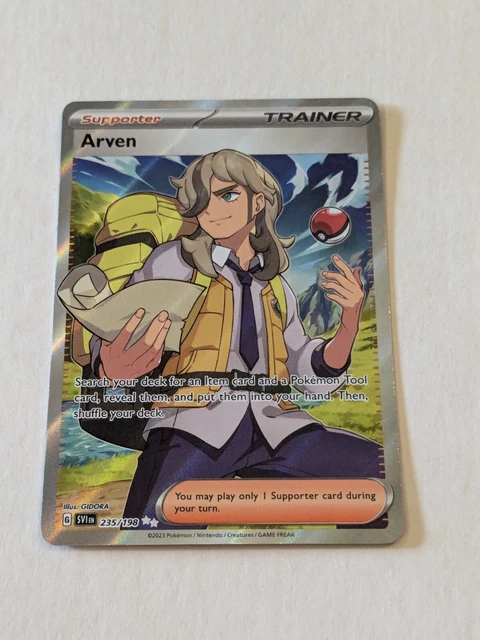 POKÉMON TCG ARVEN Scarlet & Violet Base Set 235/198 Holo Ultra Rare $18 ...
