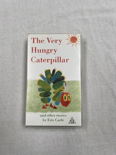 ERIC CARLE - The Very Hungry Caterpillar and Other Stories, VHS Video ...