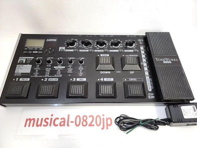 KORG AX3000G TONEWORKS Pedale per chitarra effetti multieffetto EUR 135 ...